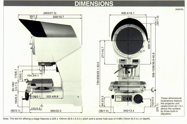 Capra Products: Optical Comparators